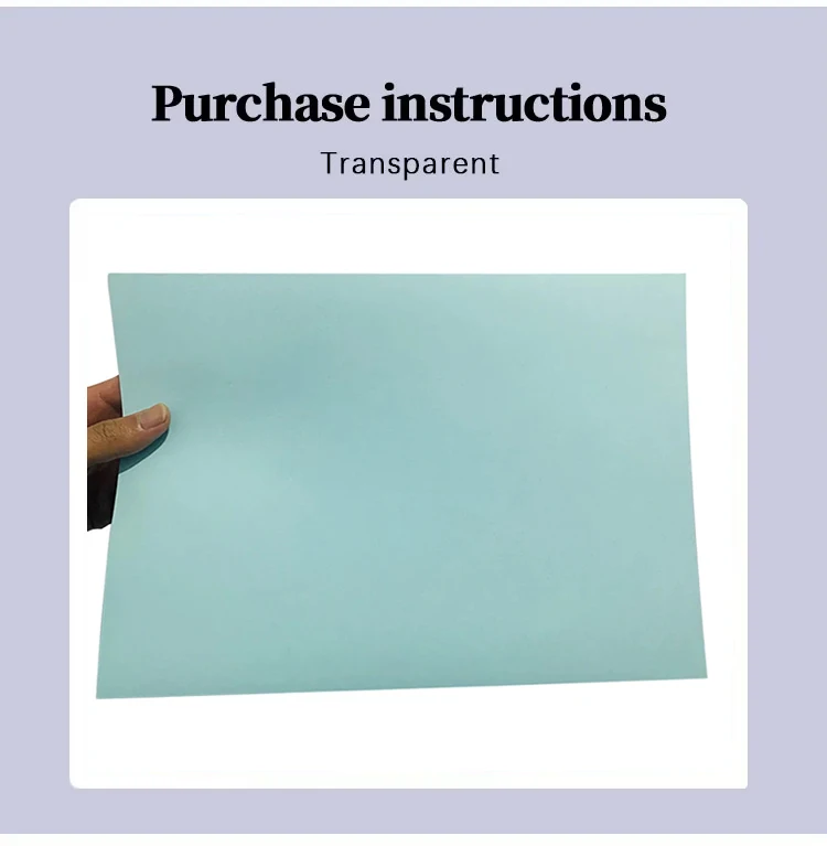Waterslide Decal Paper with Blue Backing - Inkjet Clear Transfer