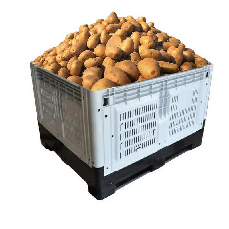 plastic collapsible pallet crate pallet container Foldable Stackable ...