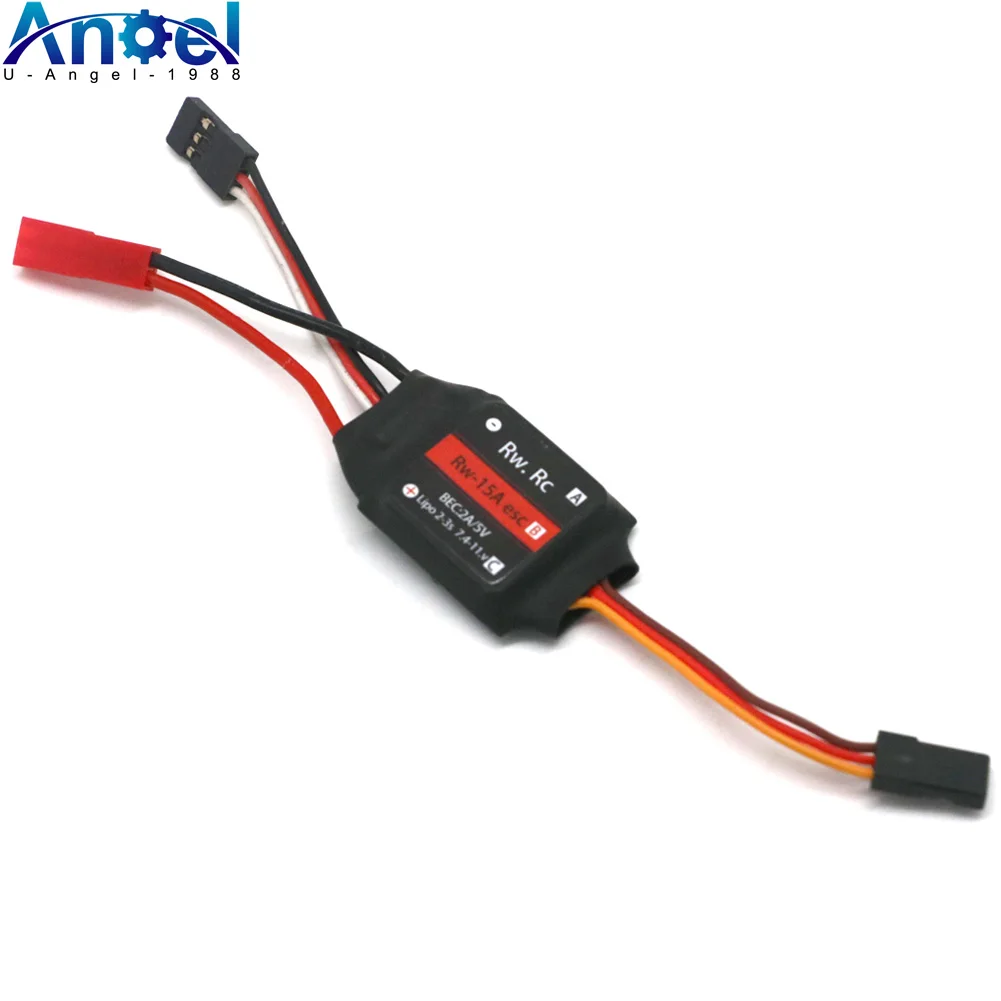 2-3S 5V 2A BEC Brushless 15A ESC Mini-Z Mini-Q 1410 Car Model Buggy ...