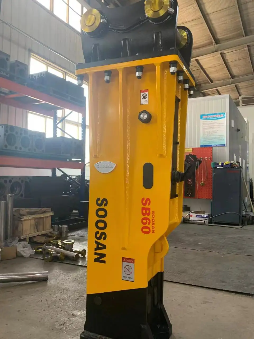 Soosan Hydraulic Breaker - Model Sb60 Box Type Silence - Buy Soosan ...