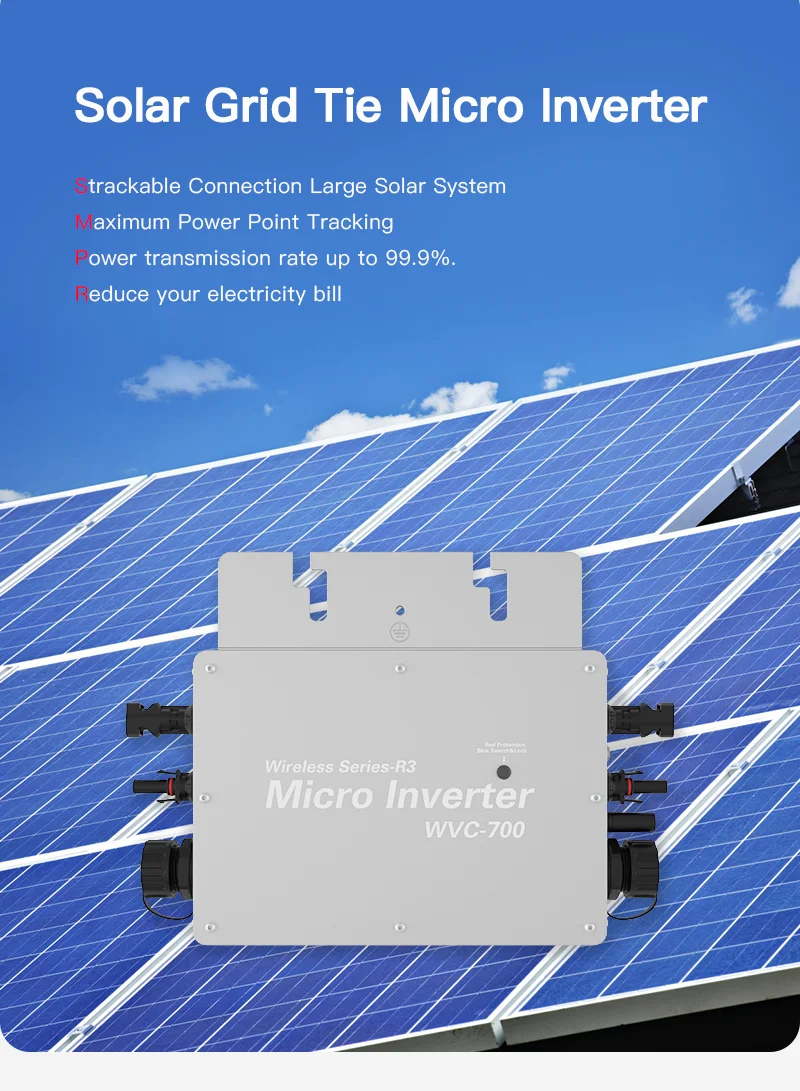 600w 800w 1200w Microinverter Solar Power System Home Europe Germany ...