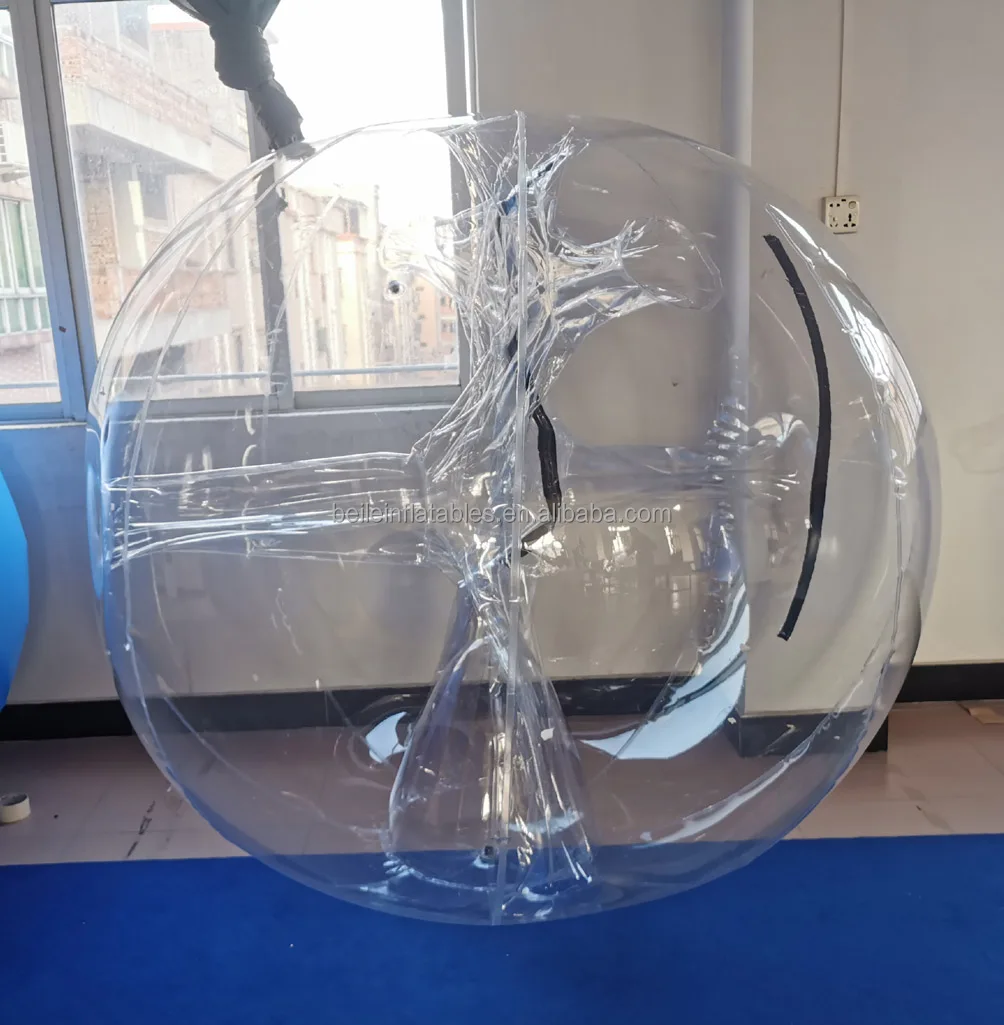 Beile PVC Inflatable Transparent Blueberry Suit with Water Bag