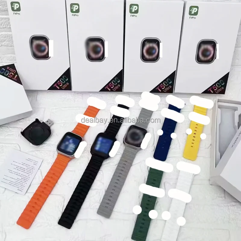 Smart Watch T500 Ultra 2023 Men Women Smartwatch 8 Waterproof 1.44" Touch Screen Fitpro Heart ...