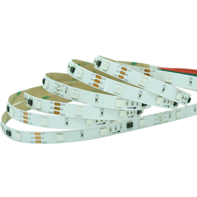 USC1903 10Pixsel Addressable RGB 30 LED Strip Light 5050 SMD Magic ...