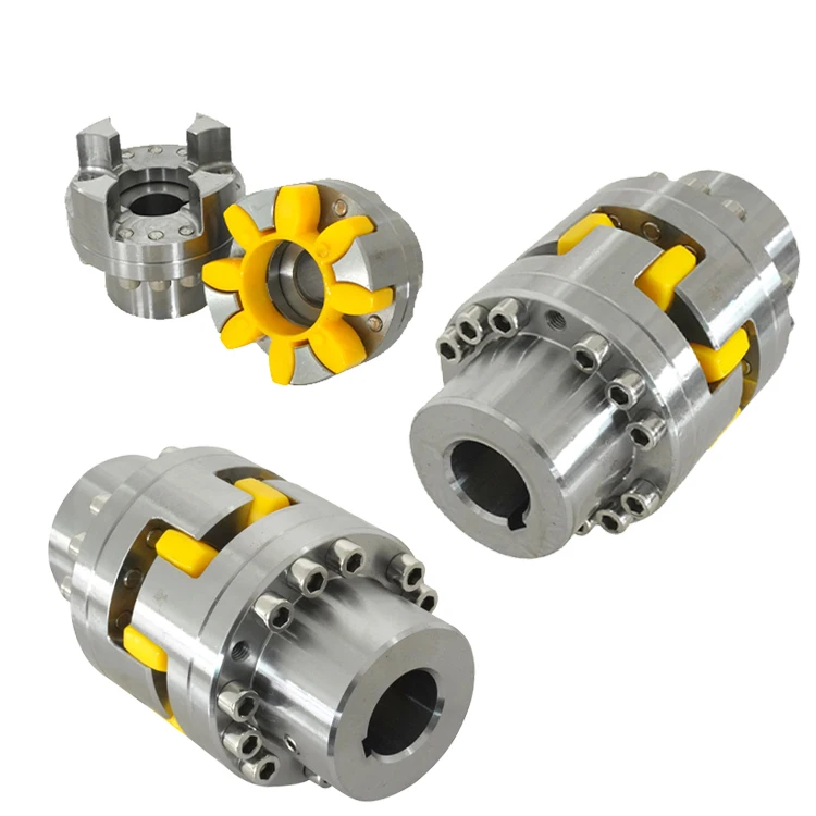 Flexible Types Of Spider Shaft Jaw Pu Rubber Star Coupling Industrial ...