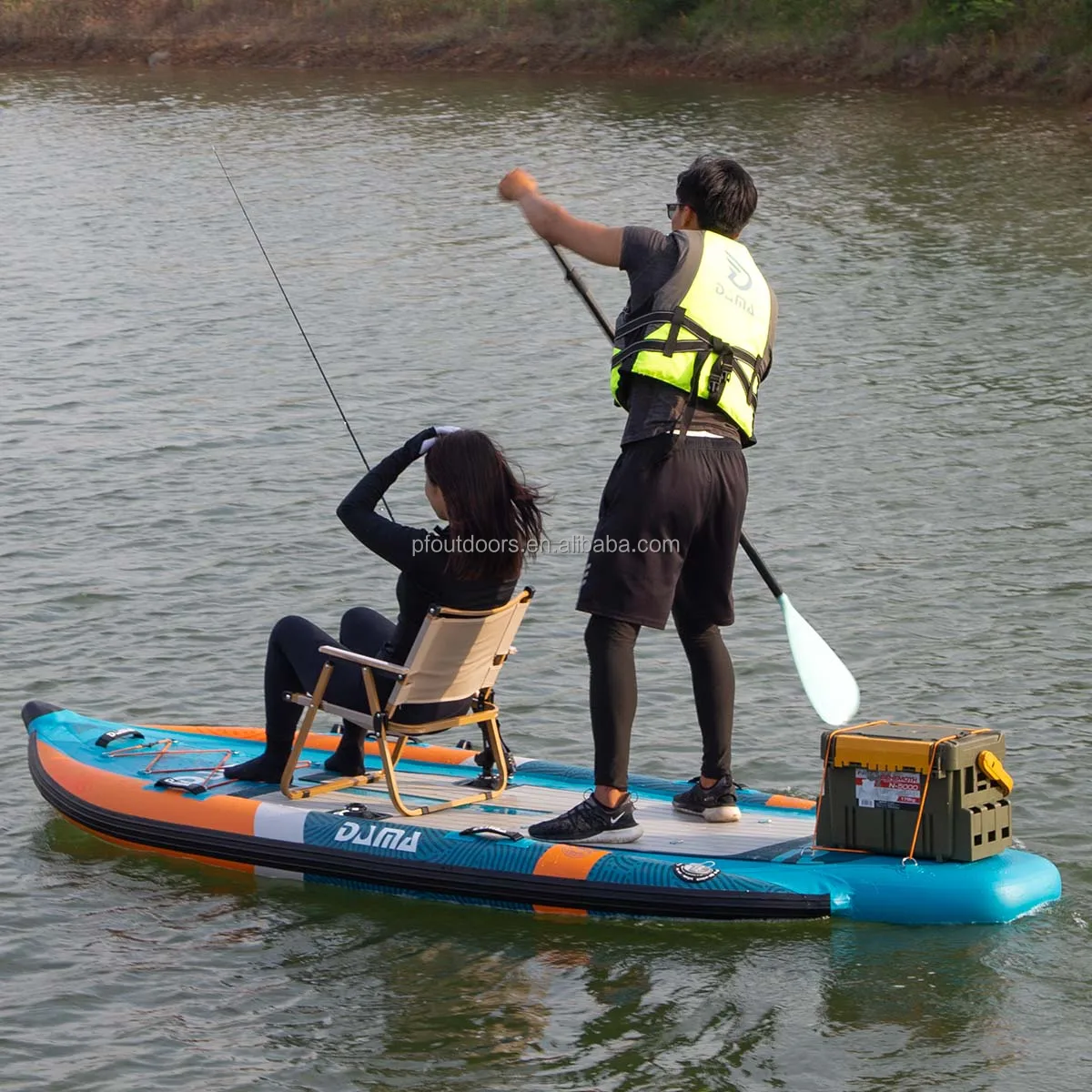 Wholesale Inflatable Large Paddle Board Fishing 47in SUP
