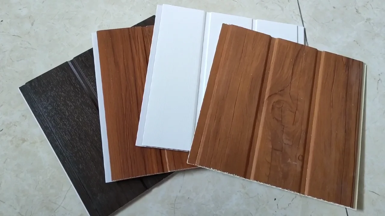 Small Round Hole Laminated Pvc Panel Pvc Ceiling Wall Board - Buy ...