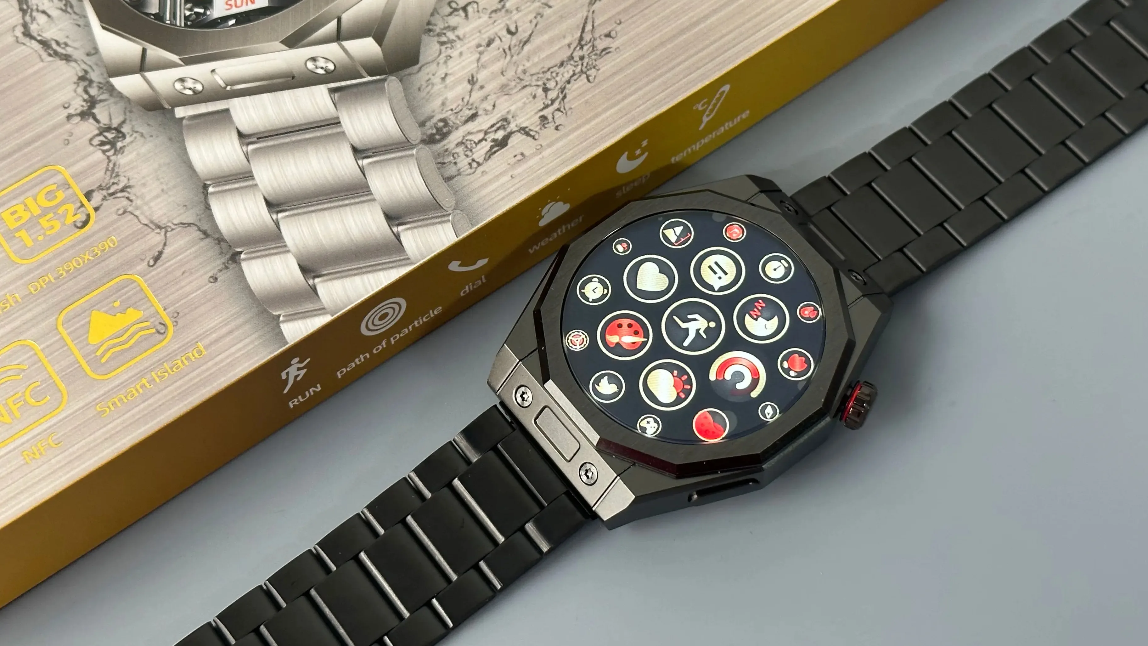 Z83 Max Smart Watch With 3 Straps Amoled Health Monitoring Ip68 ...