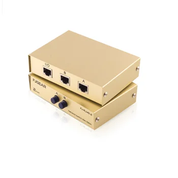 High Quality Rj45-2 Port Ethernet Switcher 2 Input 1 Output Internal ...