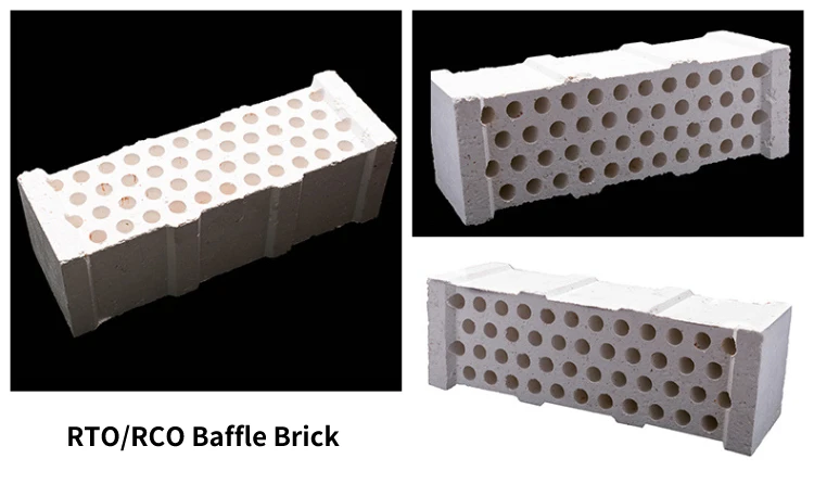 Honeycomb Ceramic Refractory Baffle Brick - High-Temperature Stable