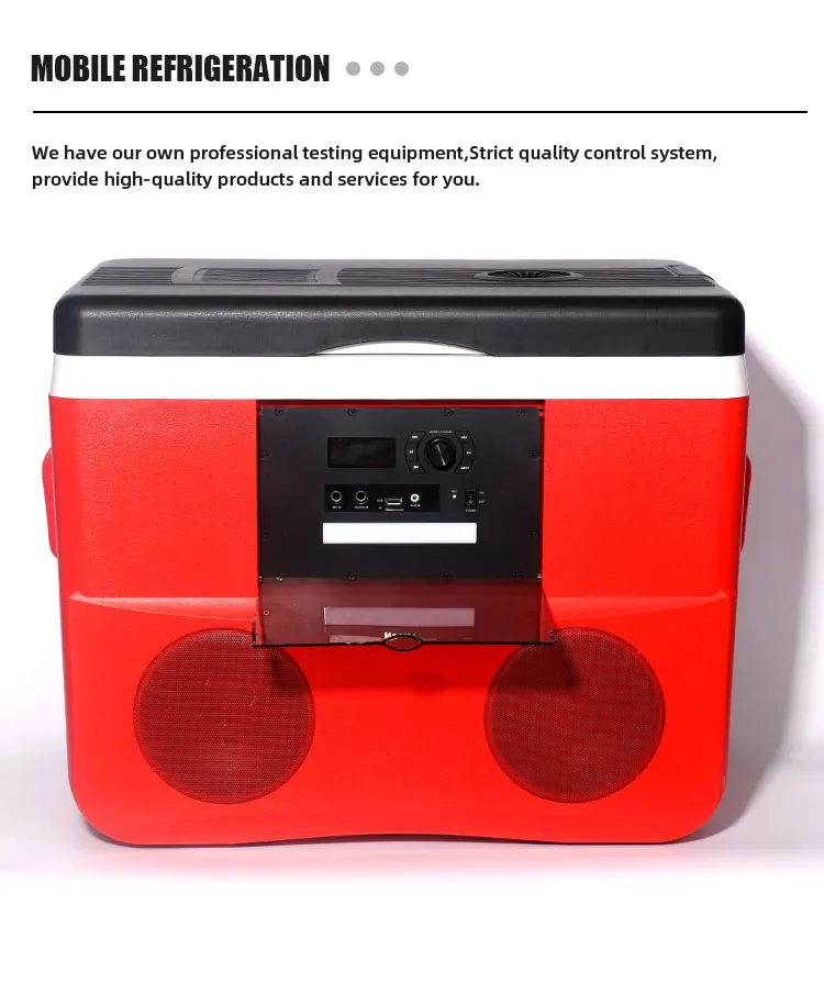 Ice Trip Multifunctional Wheeled Cooler Box - Large Capacity Portable ...