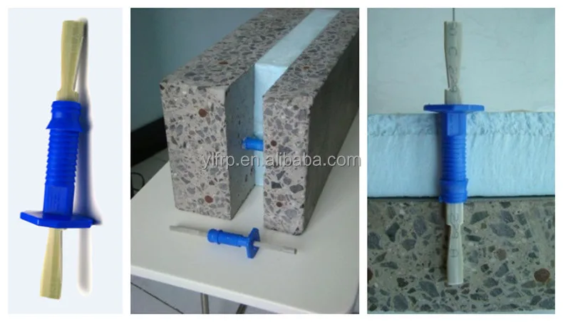 YULONG GFRP FRP Fiberglass Tie Rod Anchor Pins for Precast Concrete