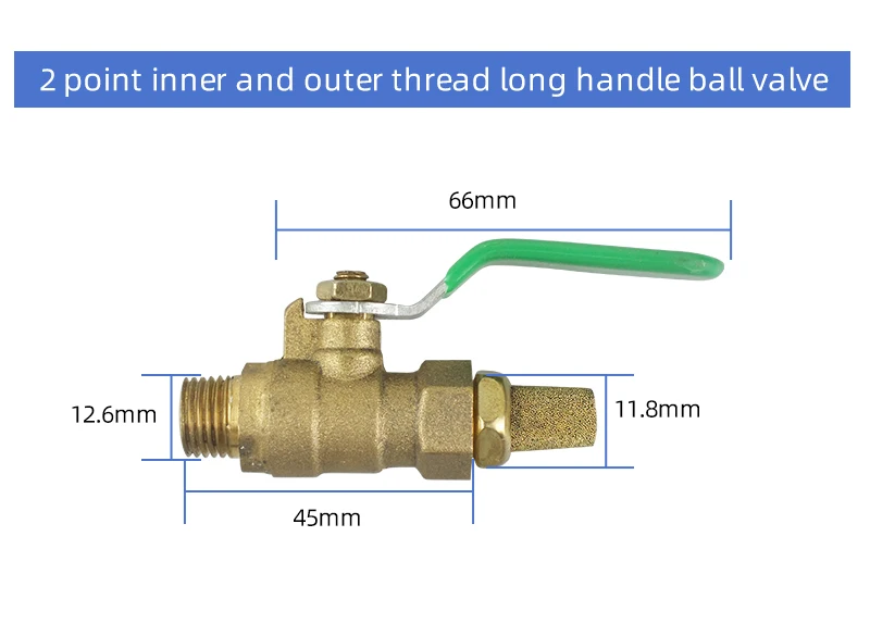 Factory Direct Sales Of High-quality Brass Ball Valves With Inner And ...