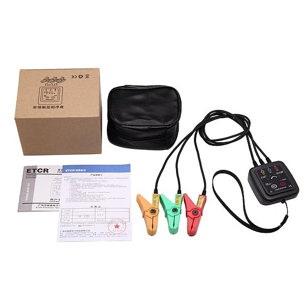 Etcr1000d 3 Phase Sequence Meter Rotation Indicator Tester - Buy Phase ...