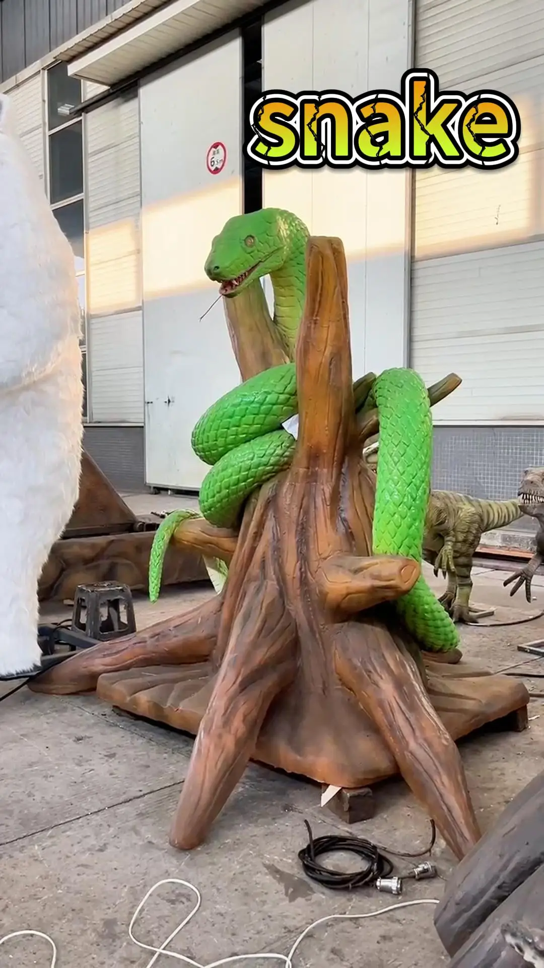 Zoo Park Life Size 3D Animal Statue Animatronic Panda Model