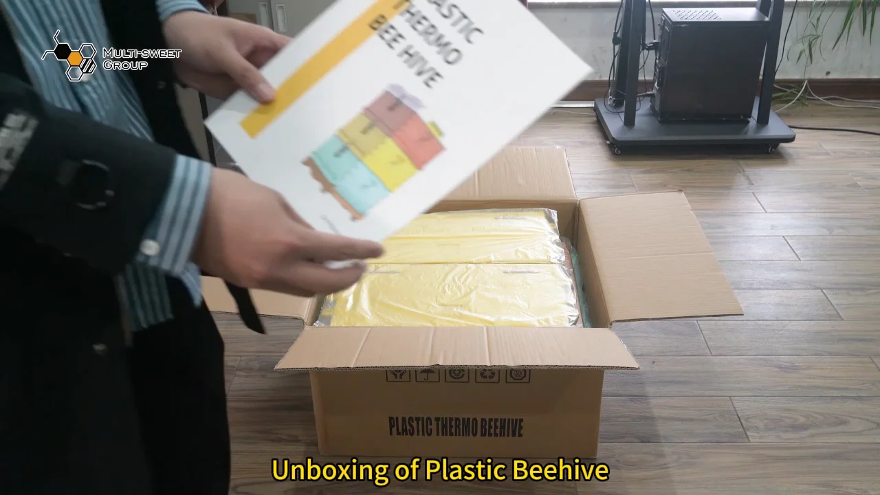 Langstroth British National Poly Bee Hive House Plastic Foam Beehives ...