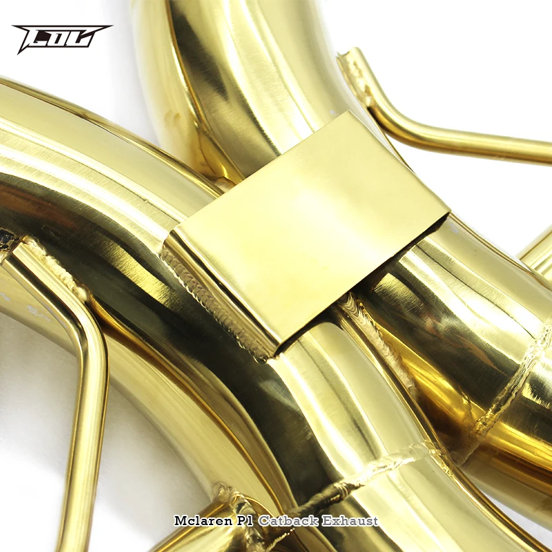 Coc Performance Racing Exhaust System For Mclaren P1 3.8 Hybrid 2013 ...