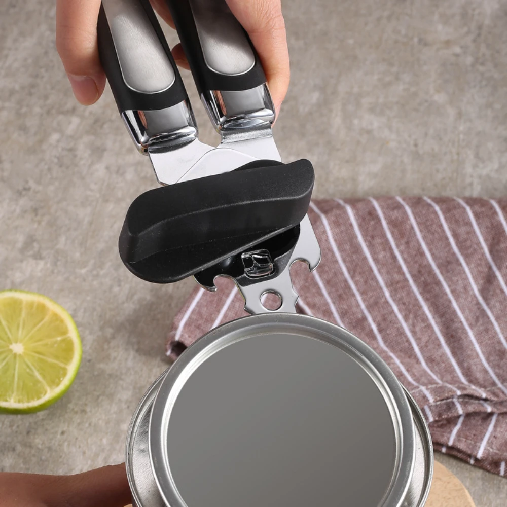 3 In 1 Can Opener Portable Manual Stainless Steel Multi-function ...