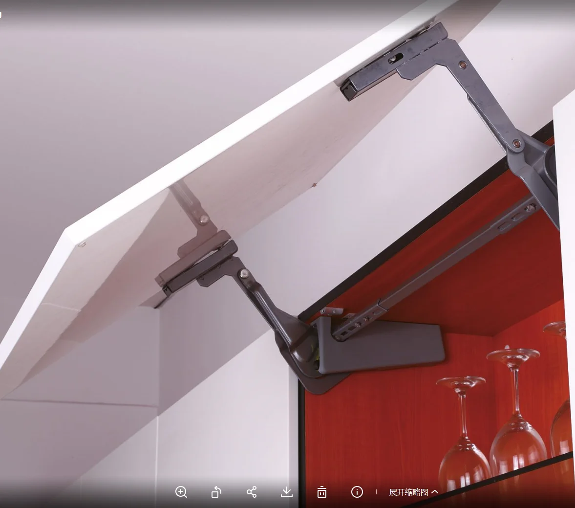 Kitchen Cabinet Fitting Door Lifting Up Support Hardware - Buy Lifting ...