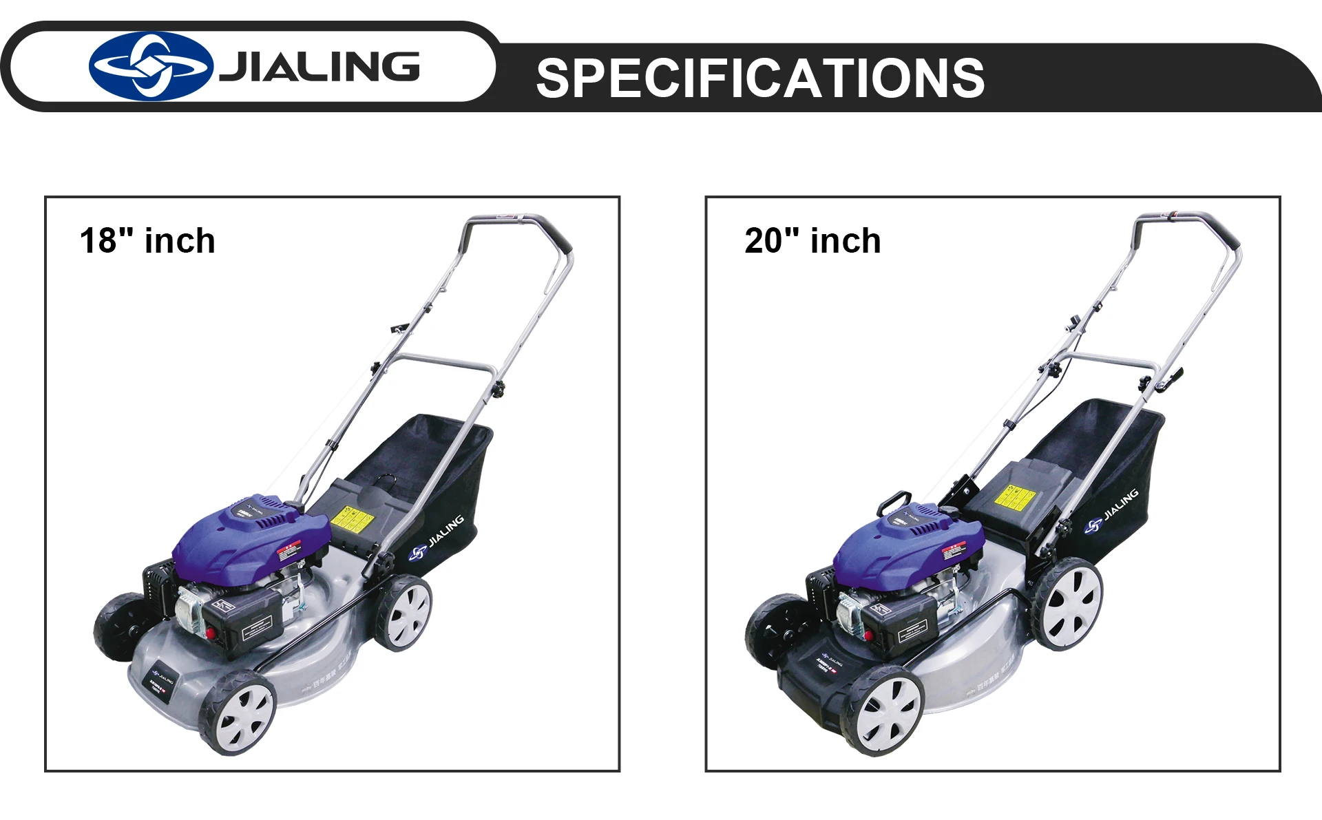 Jialing 4-stroke Lawn Mover 4kw Power 196cc Lawn Mover Petrol For ...