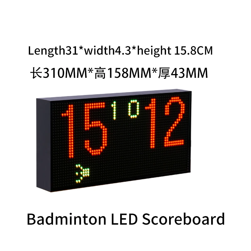 High Quality High Light 4 Digits Electronic Scoreboard Wireless Remote ...