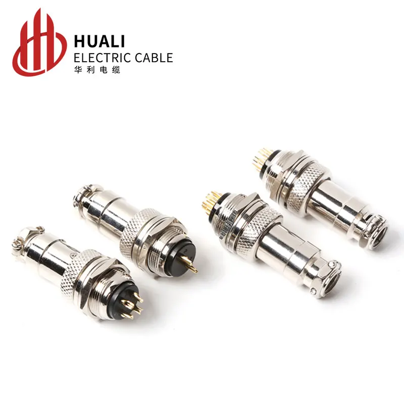 M16 Aeronautical Plug Socket Gx16f-2-3-4-5-6-7 Pin-8 Core Connector ...