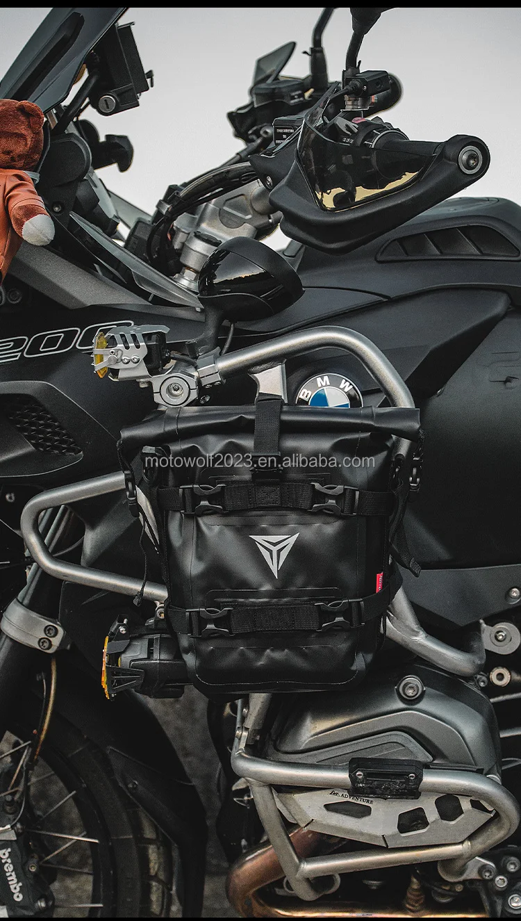 MOTOWOLF Motorcycle Waterproof Bumper Bag - Durable & Stylish