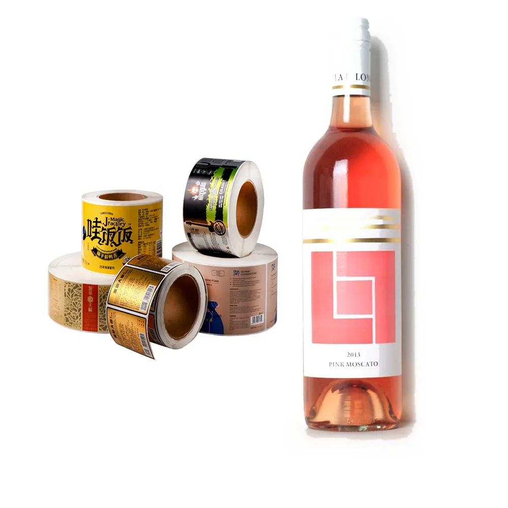 Holographic Stickers Bottle Printing Packaging Stickers Adhesive ...