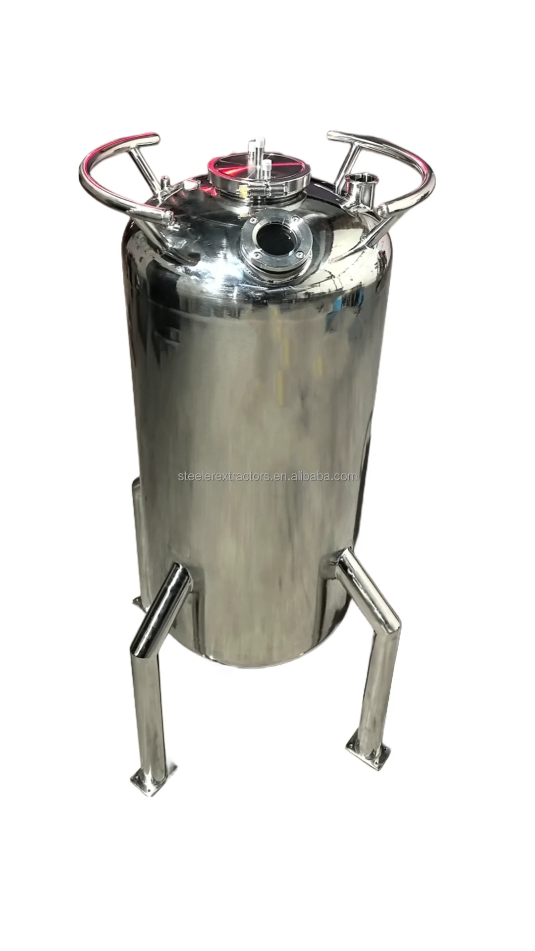 SS304 200L Non Jacketed Recovery Solvent Tank With Handle| Alibaba.com