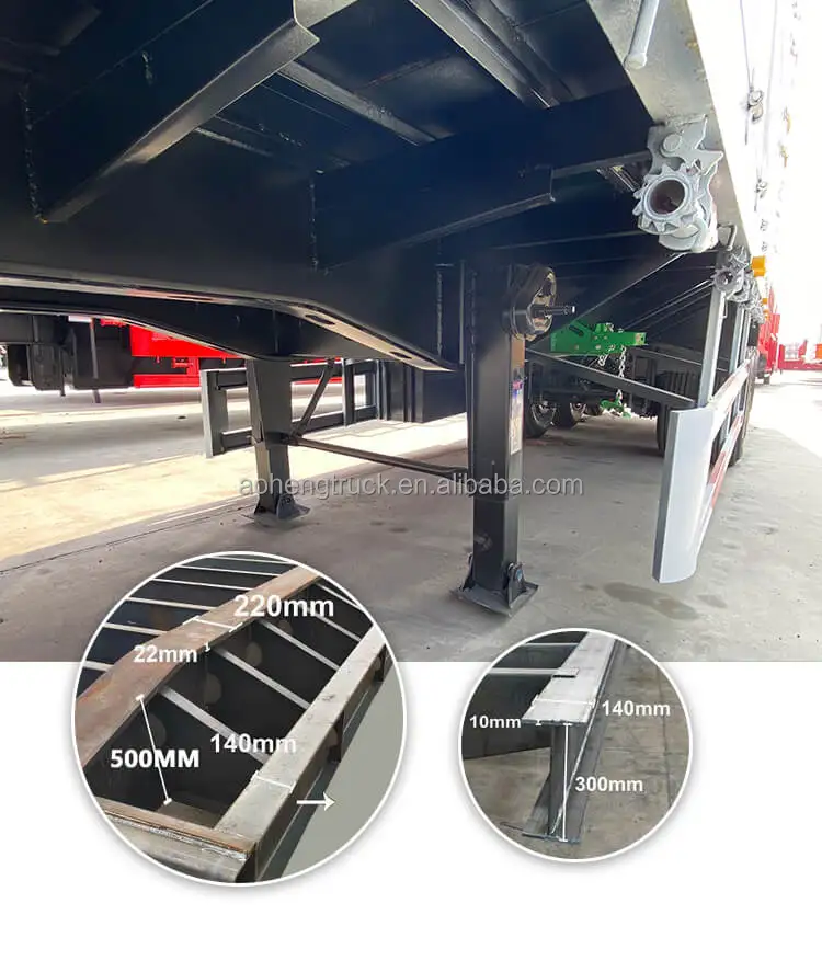 3 Axles Trailer Tuck Animal Transport Used New Heavy Fence Sidewall ...