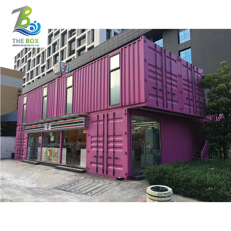 2 Story Shipping Container Store - Smart & Versatile Design
