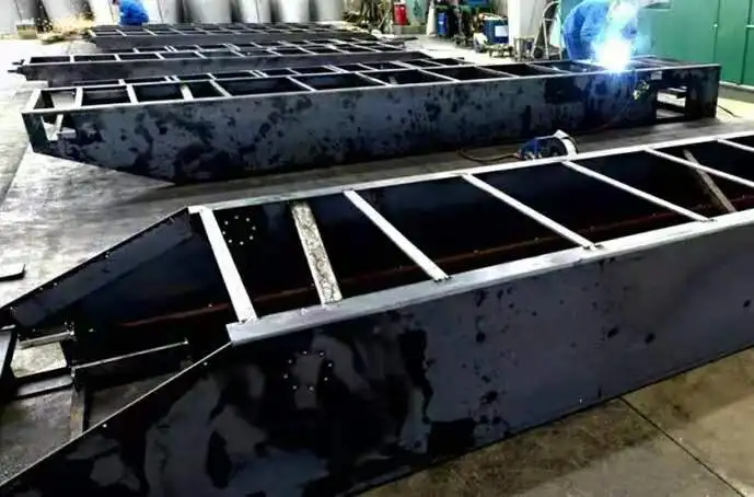 Oem Machinery Cast Body Bed Base Metal Fabrication Customized Precision ...