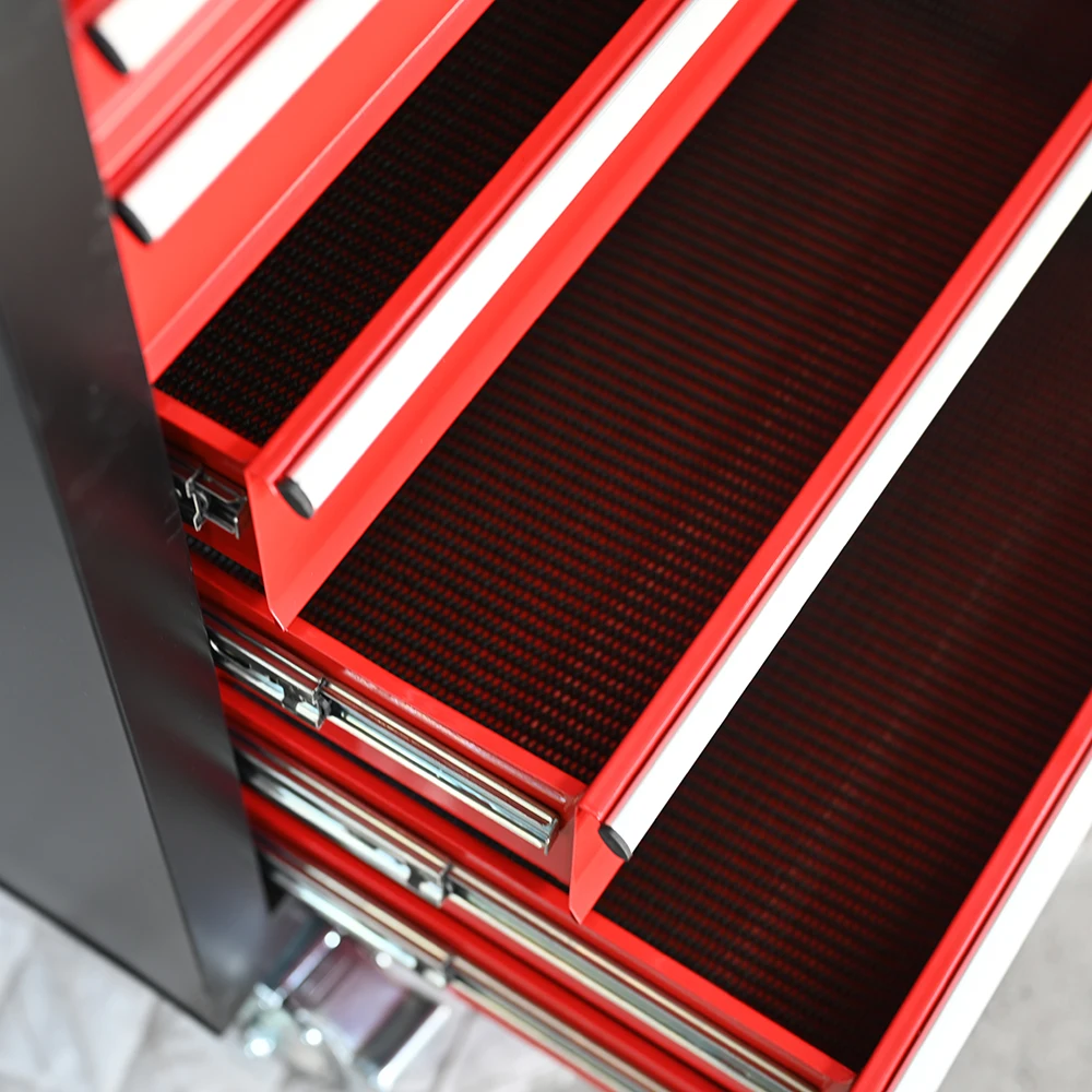 SPCC New 7 Drawers Tool Cart for Car Beauty Mechanics Tool Trolley ...