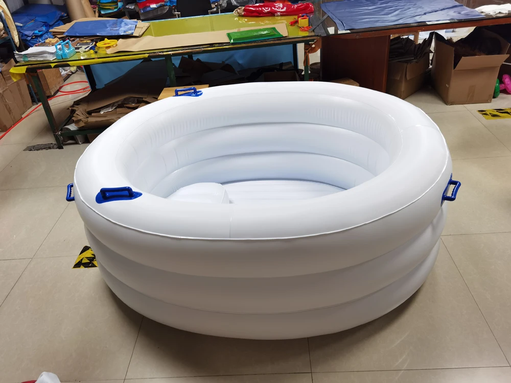 Factory Customize White Pvc Inflatable Birth Pool - Buy Inflatable ...