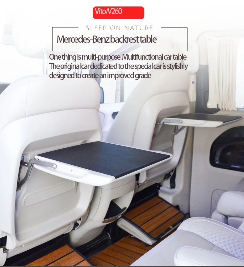 Car Luxury Seat Electric Back Panel Tray Table Folding