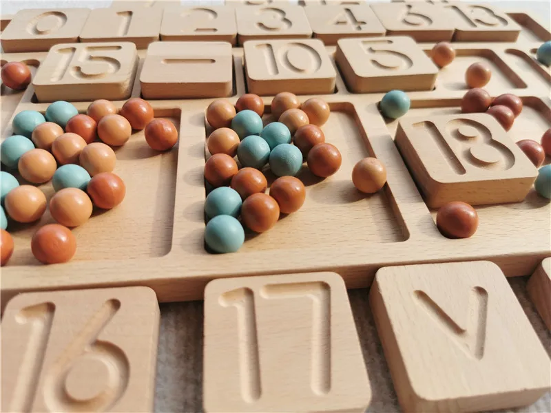 Educational Board Bricks - Digital Addition & Subtraction