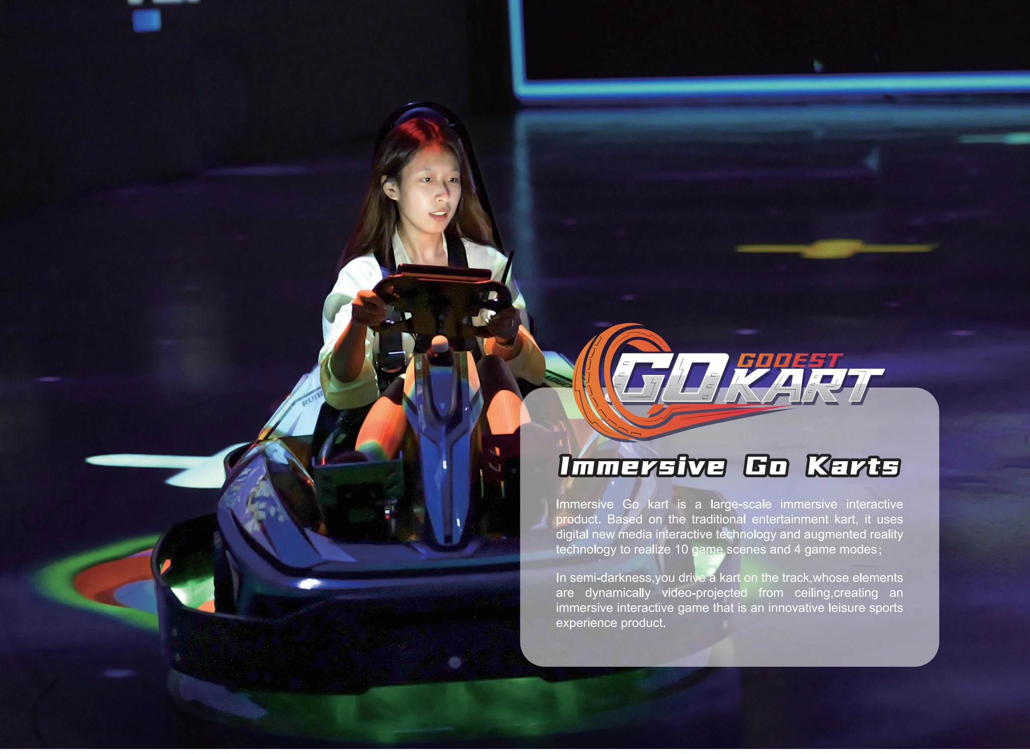 Go-Kart Immersive Mixed Reality Mario Kart Popular Interactive ...