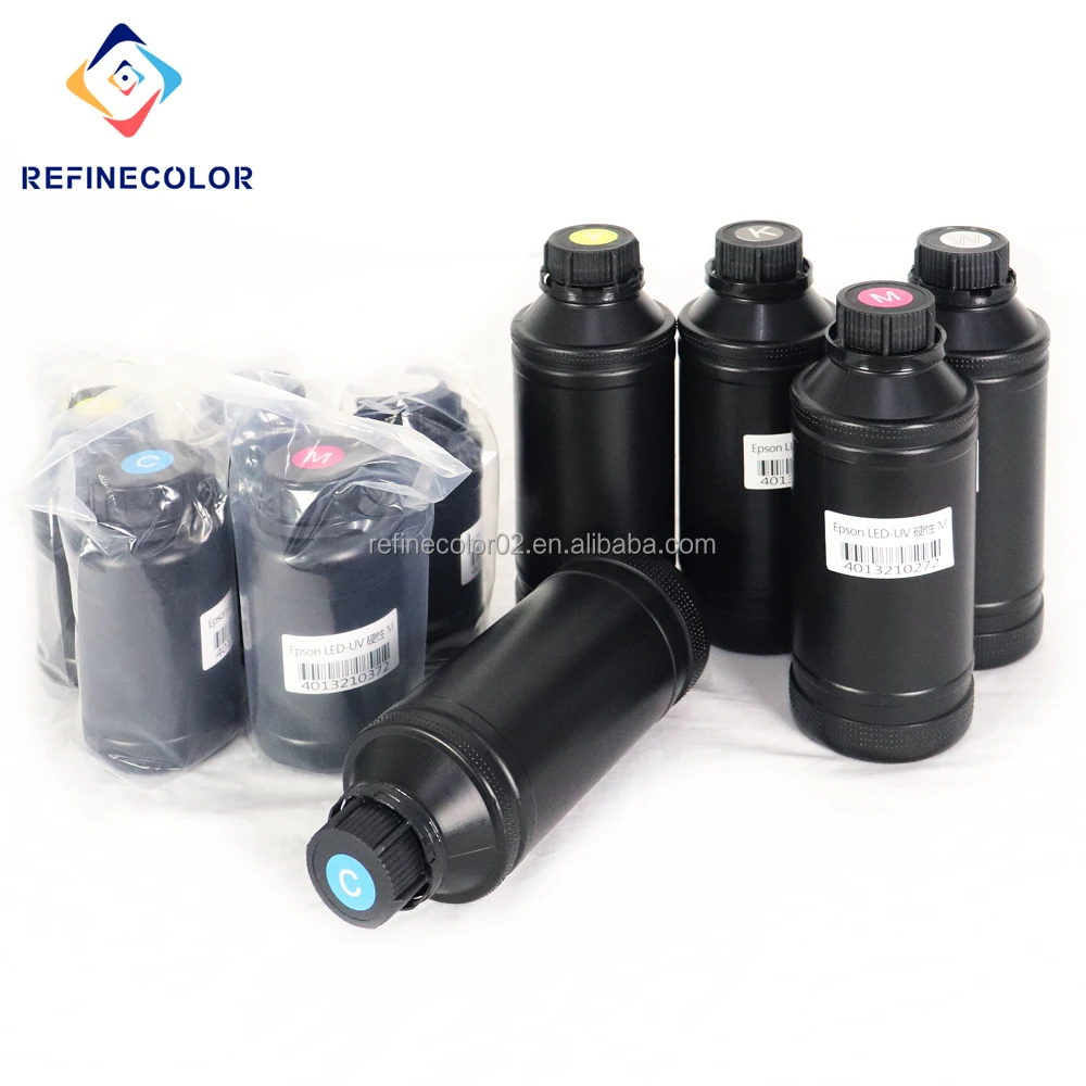 CMYK White 250ml/500ml UV Curable Inks for Professional Printers
