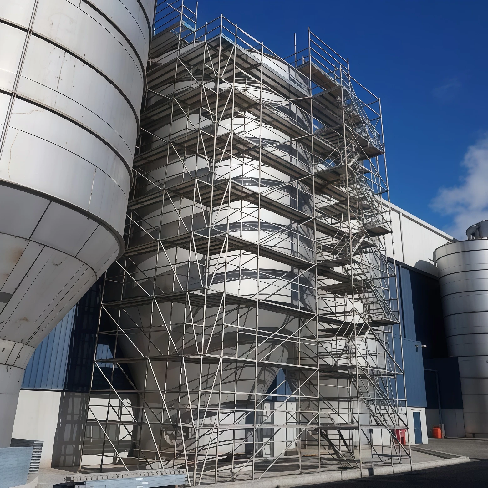 Galvanized Ladder Frame Scaffolding X Tubular a Frame Scaffold Tower ...