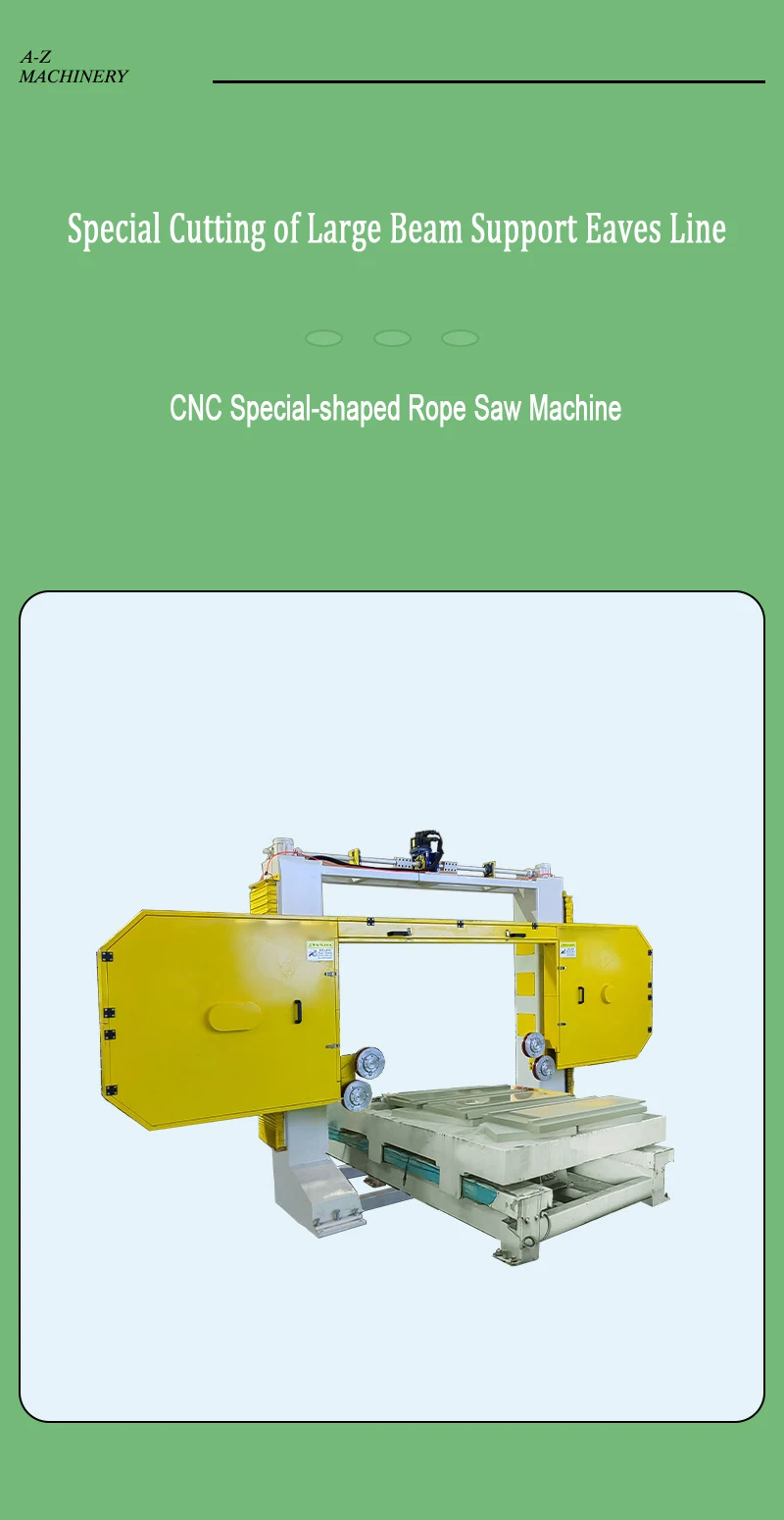 CNC Cut Stone Diamond Wire Saw Granite Saw Machine Mining Diamond Wire ...