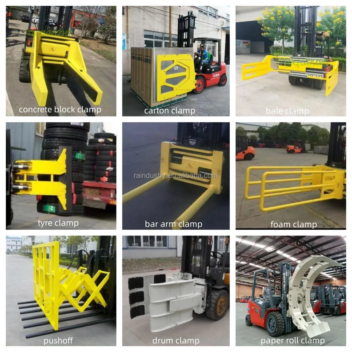 Customized Forklift Attachment Push Pull Push-pull Pusher For Cargo ...