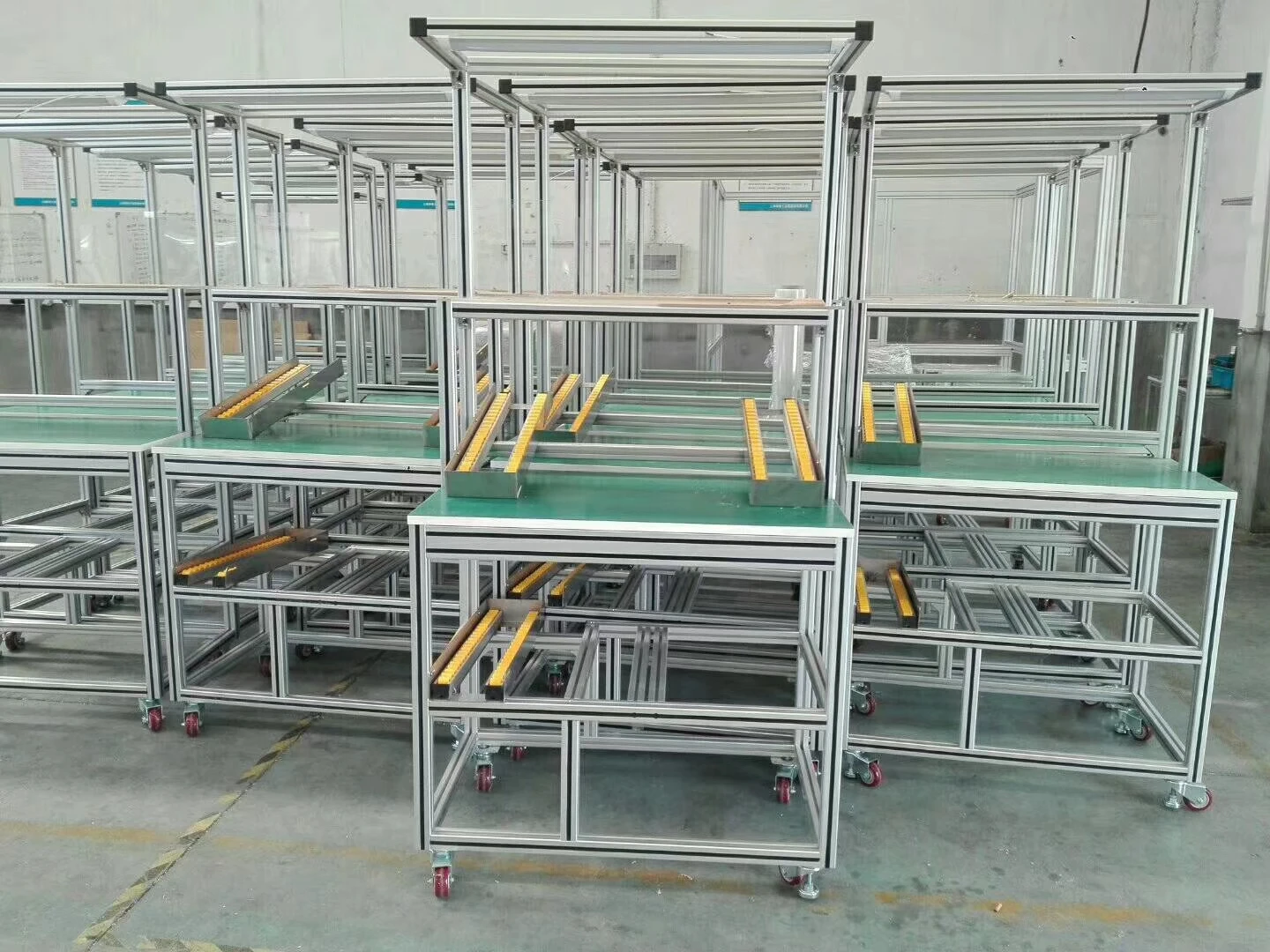 Various Aluminium Frame CNC Machine Extrusion Profile Framing for Lean ...