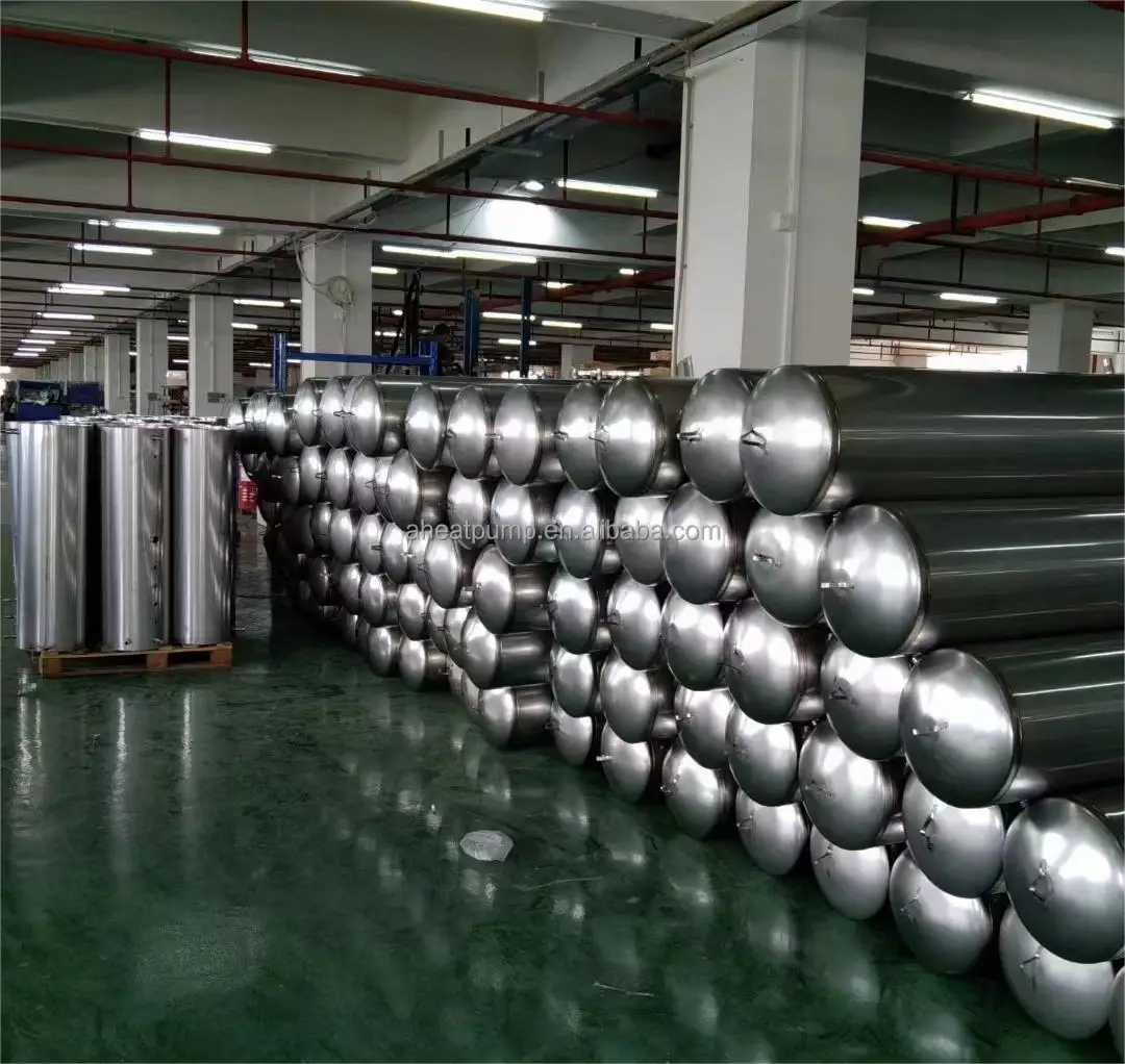 Anti-corrosion 300L SUS304 Inner Tank Steel Warmwasser Pufferspeicher ...