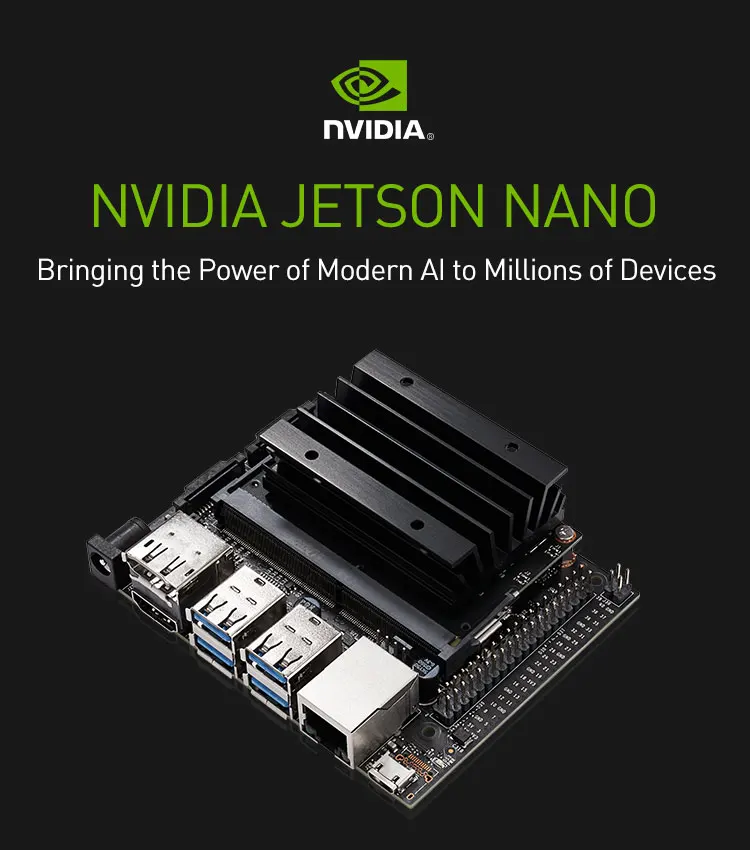 Nvidia Jetson Nano B01 4gb Developer Kit In Stock Original Factory Face Recognition Ai Board ...