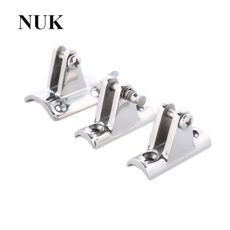 Marine Bimini Top Fittings 90 Degree 316 Stainless Steel Concave Base ...
