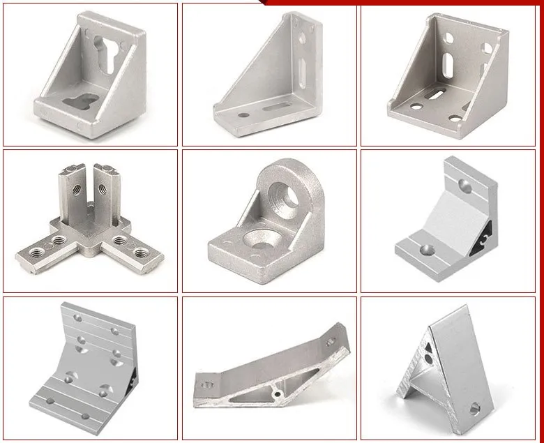 Aluminum Profile Connectors - Durable and Versatile Brackets