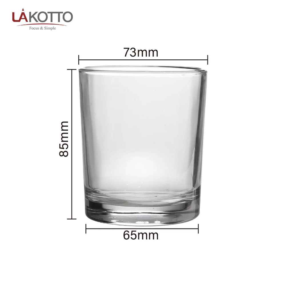 220ml Round Rim Whiskey Cup Fashion Lead-free Whiskey Glasses Old ...