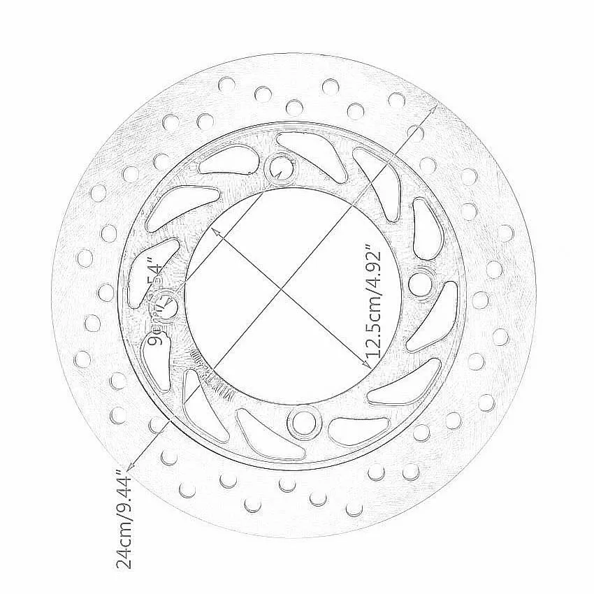 Motorrad bremsscheibe Scheiben motorräder Bremsscheibe rotor für Honda ...