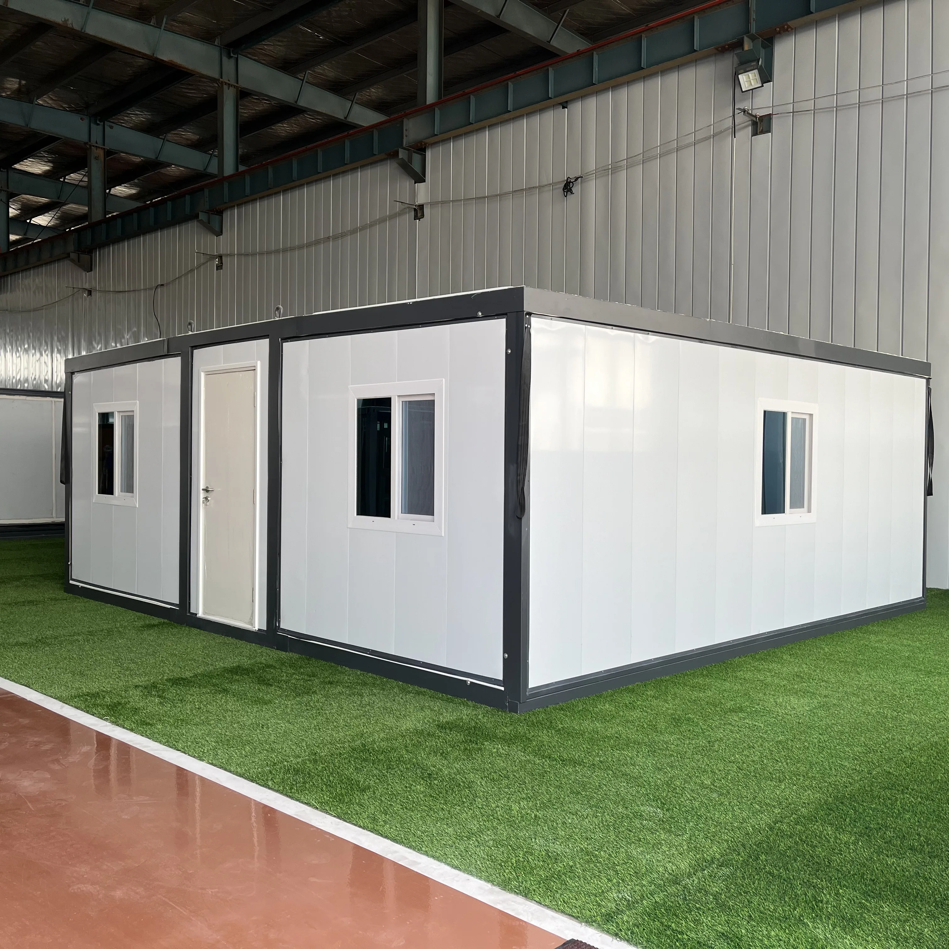 Container 2 Bedroom 40ft Luxury House Expandable Container House ...