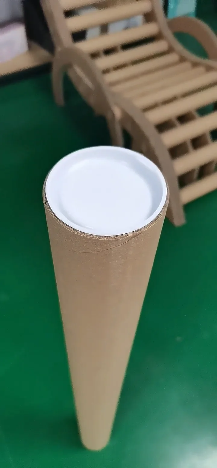 Custom Recycled Kraft Paper Cardboard Cylinder Poster Packing And ...
